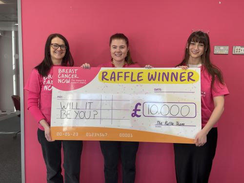 Breast Cancer Now | Summer Raffle 2024 - Raffle Home Page | Raffle Player