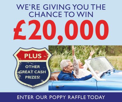 Royal British Legion | Summer Poppy Raffle 2024 - Raffle Home Page ...