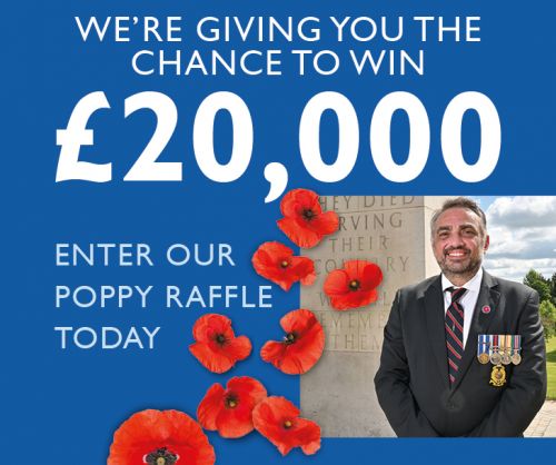 Royal British Legion | Winter Poppy Raffle 2024 - Raffle Home Page ...